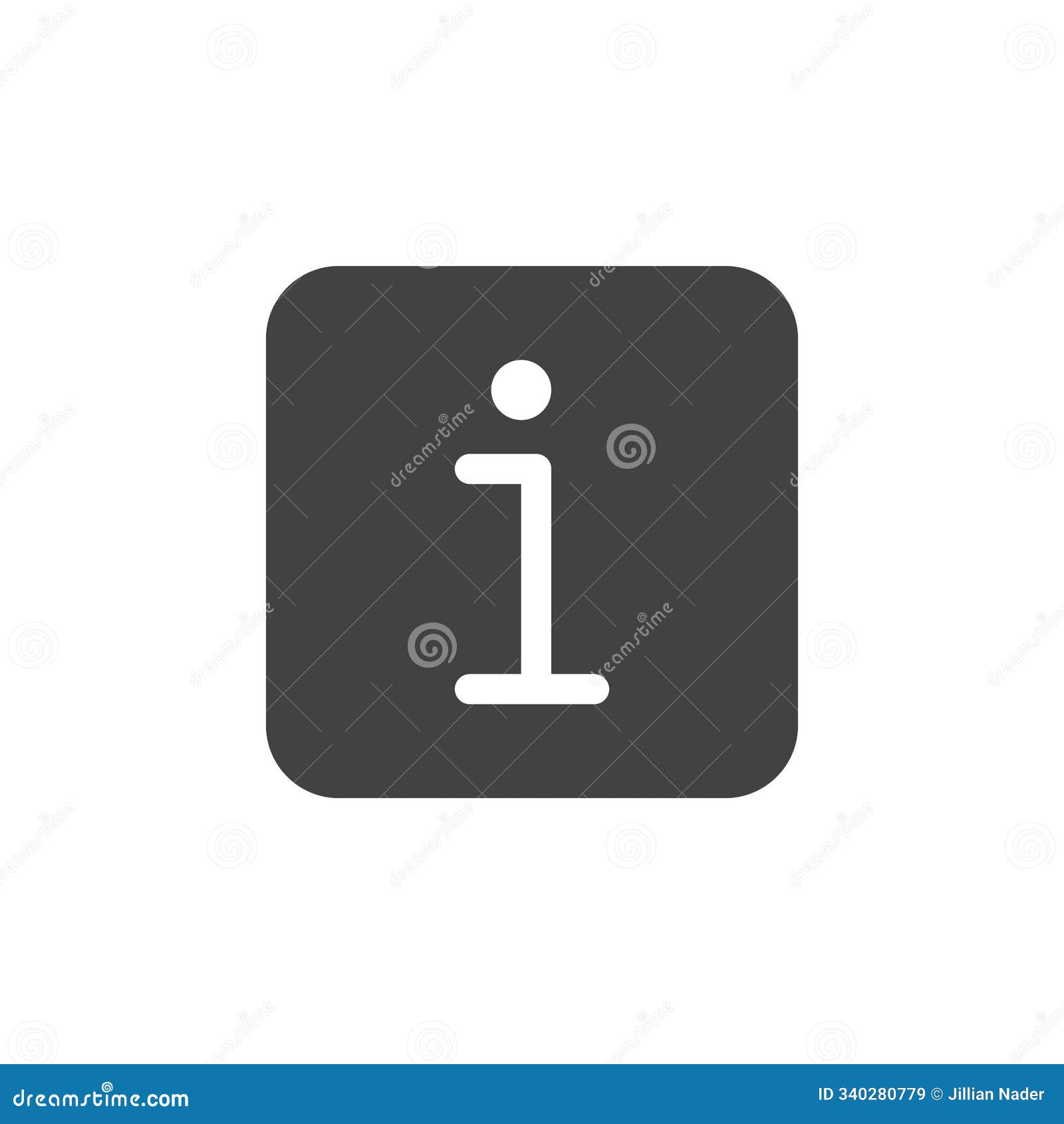 Information Sign Icon Simple Vector Symbol Stock Vector - Illustration ...