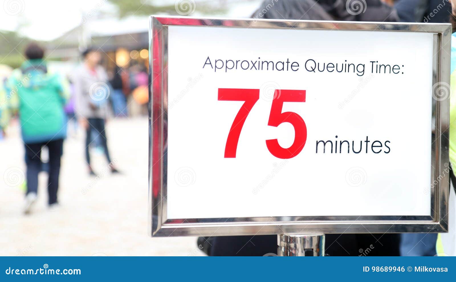 Information sign stock photo. Image of attention, queue - 98689946
