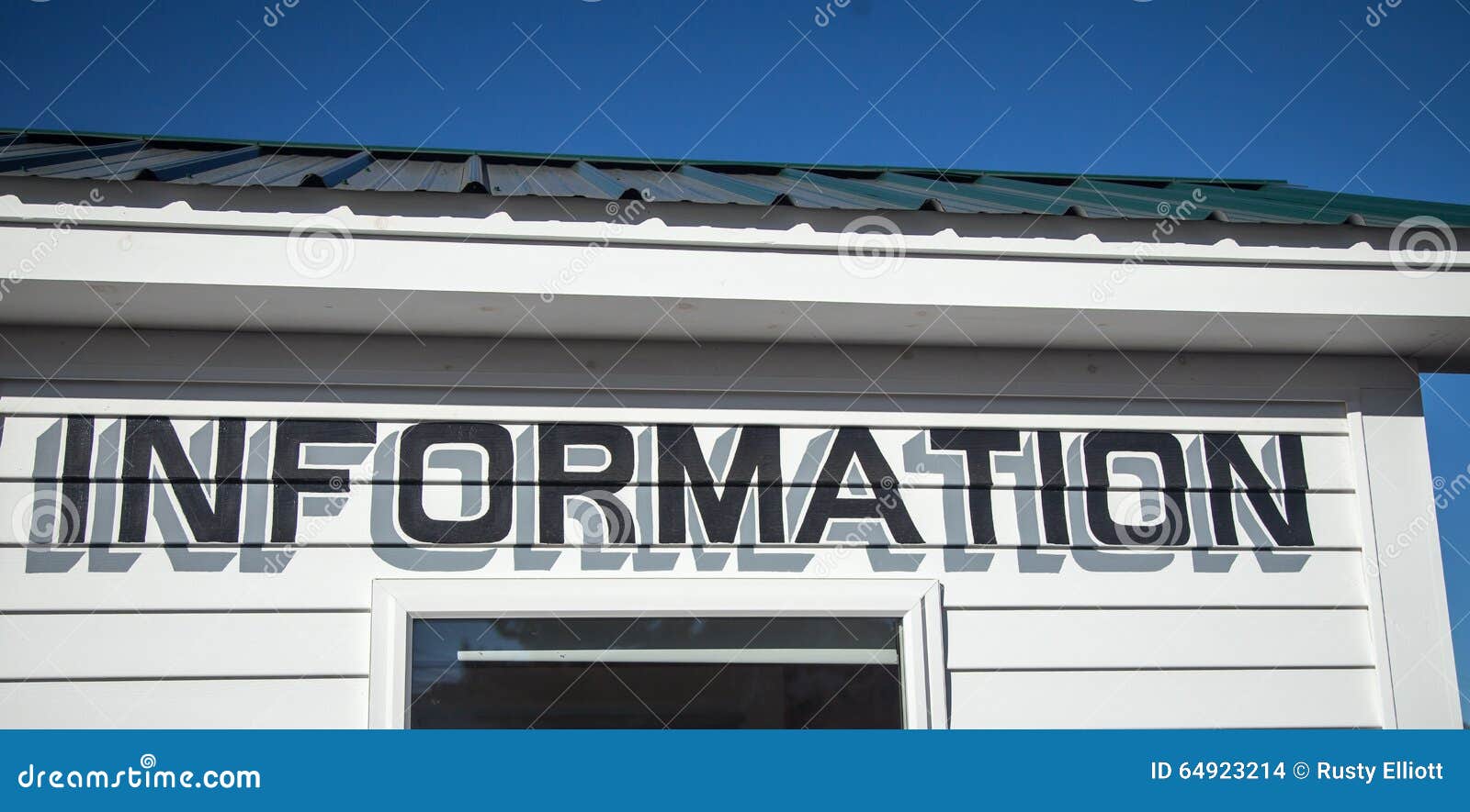 Information sign stock photo. Image of side, wall, building - 64923214
