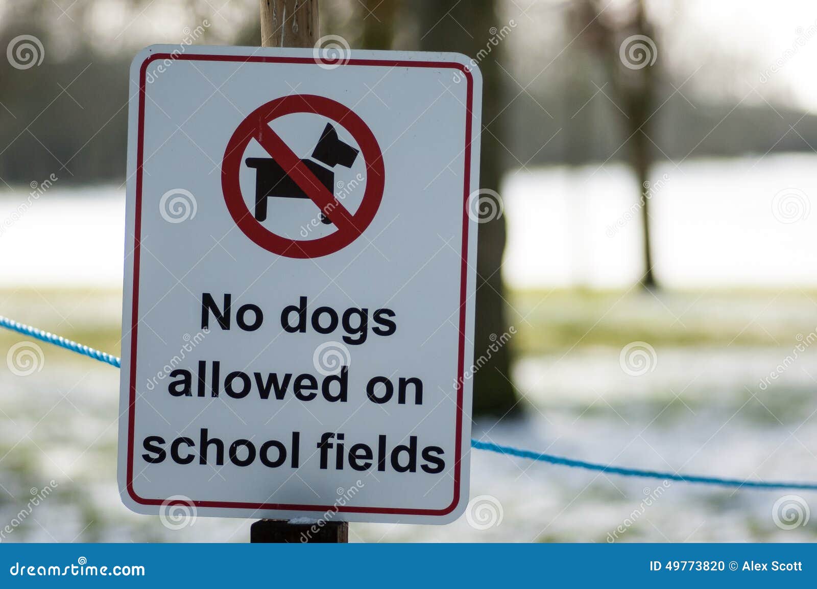 Information Sign on School Playing Fields Stock Photo - Image of fields ...