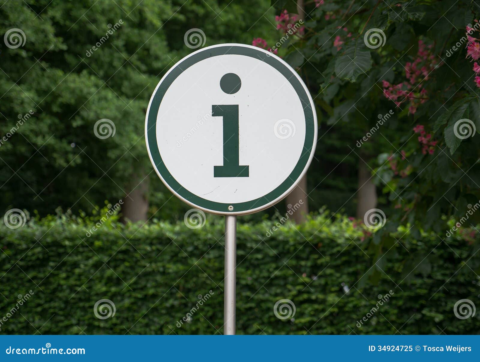 Information sign stock image. Image of signal, icon, marker - 34924725
