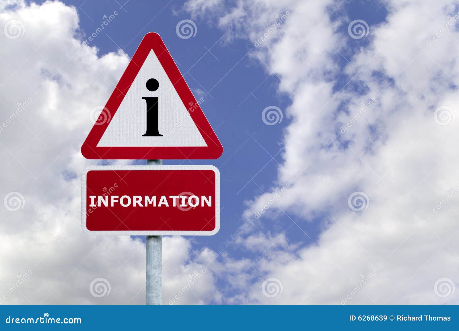 Information signpost stock image. Image of inspiration - 6268639