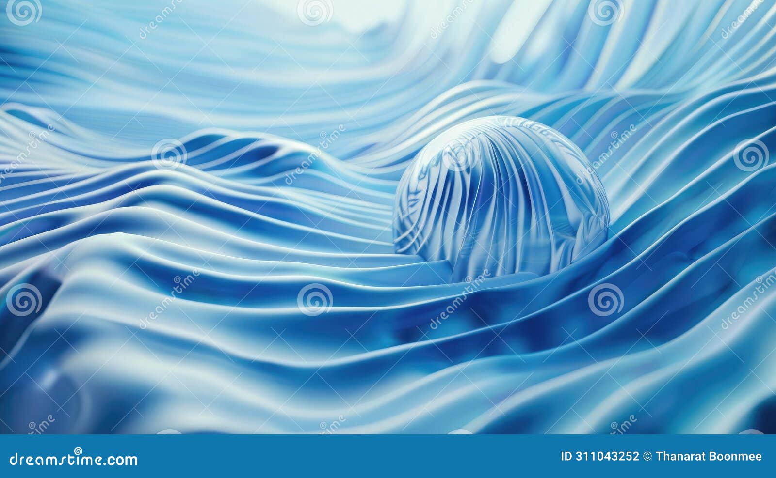 An Information Sphere with Data and Information Drawn As a Globe ...