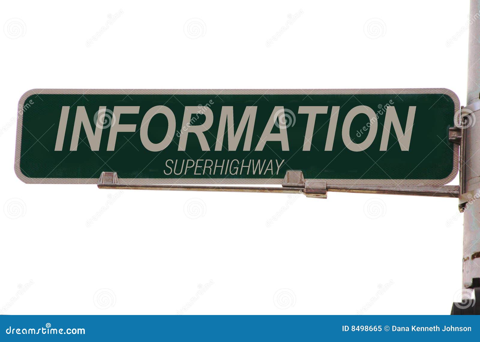 Information Superhighway Street Sign Stock Image - Image of ...
