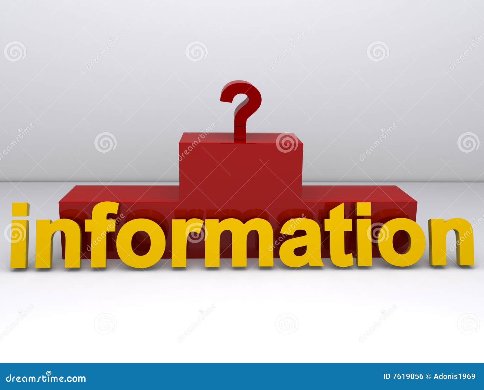 Information symbol stock illustration. Illustration of library - 7619056