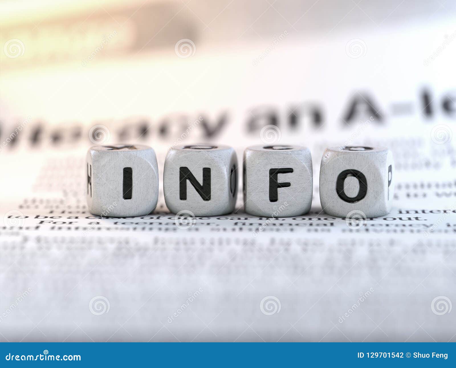 Information Symbol Info Concept Letter Stock Photo - Image of word ...