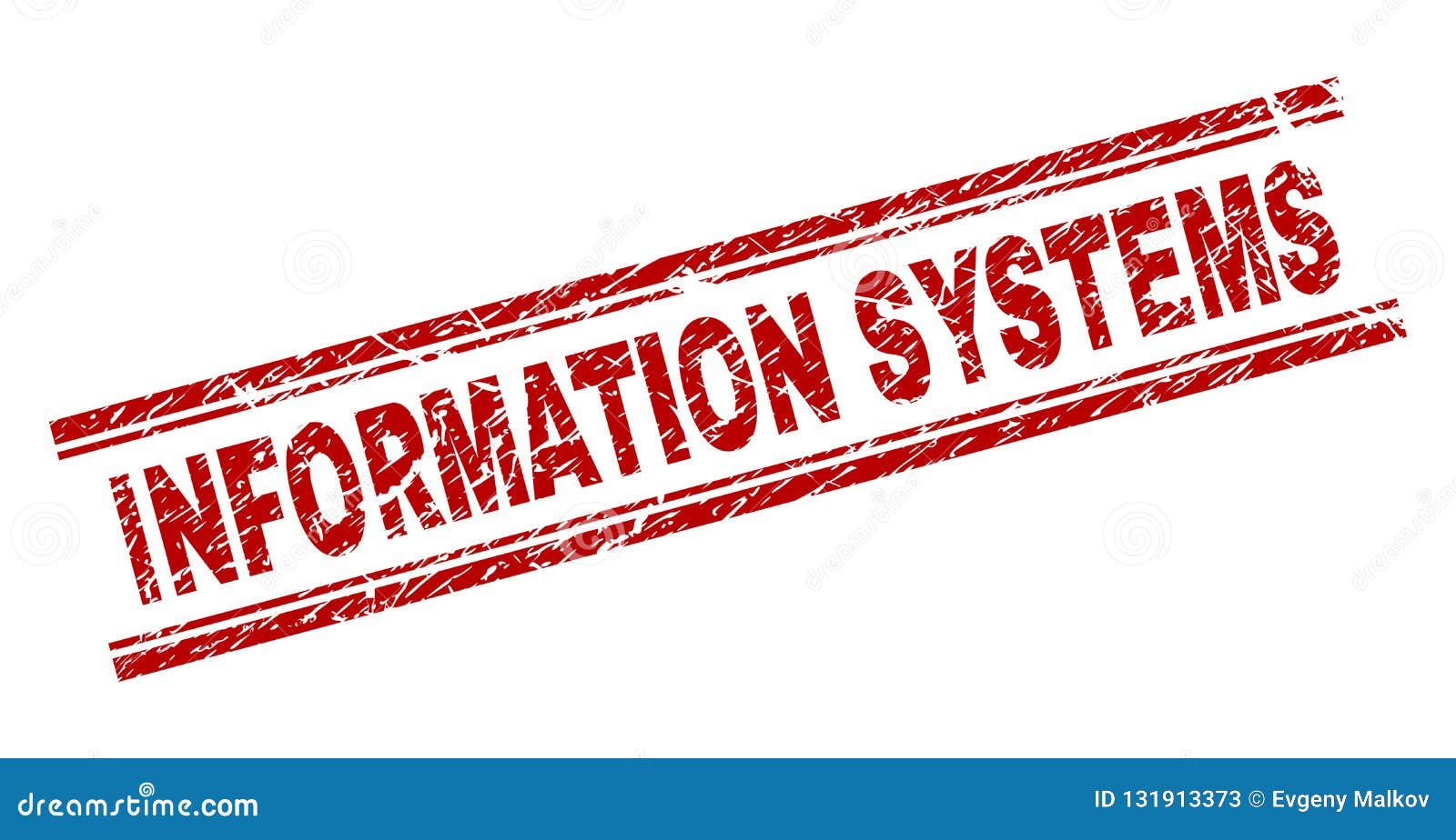 Grunge Textured INFORMATION SYSTEMS Stamp Seal Stock Vector ...