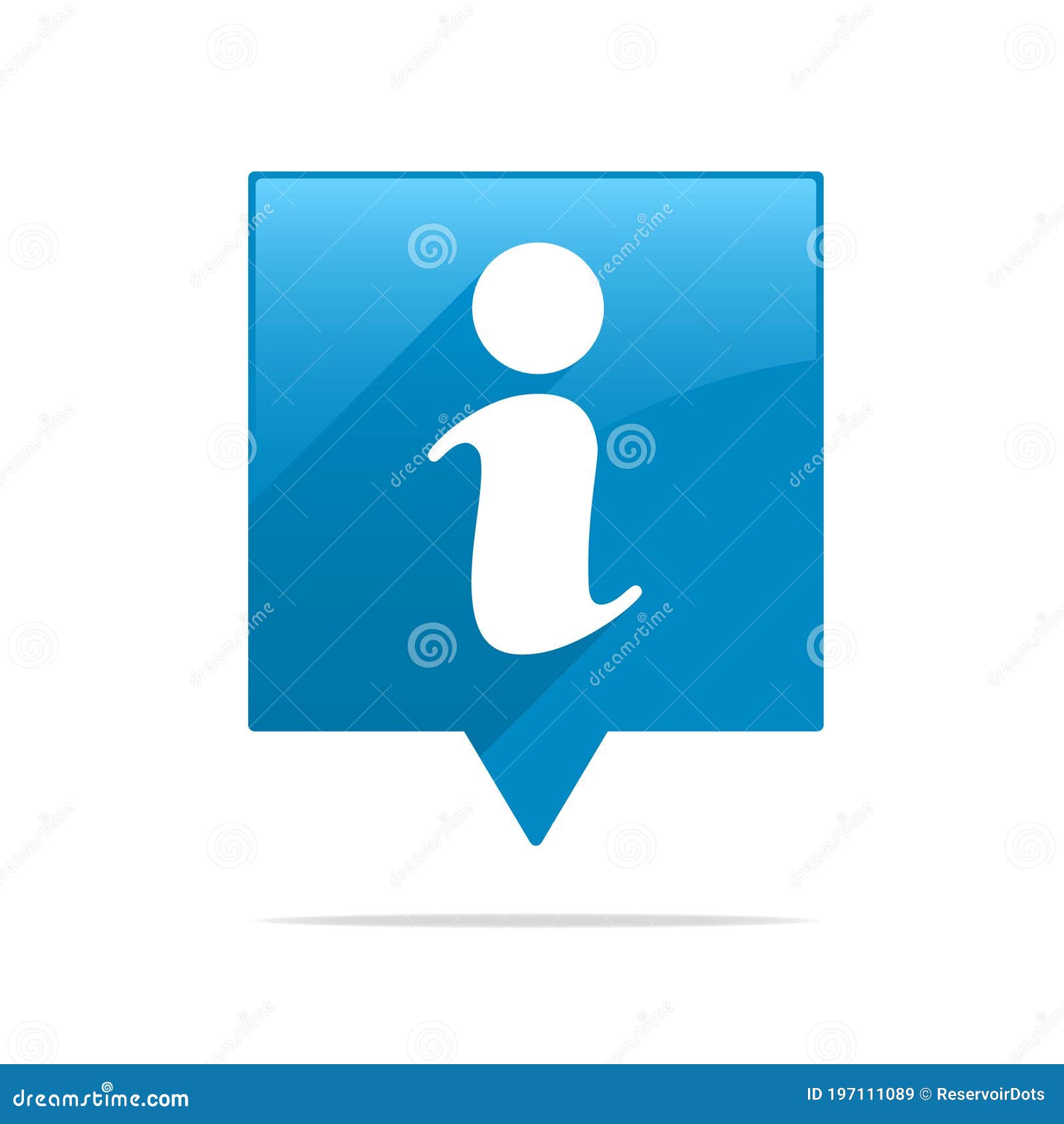 Information Tag Vector stock vector. Illustration of help - 197111089