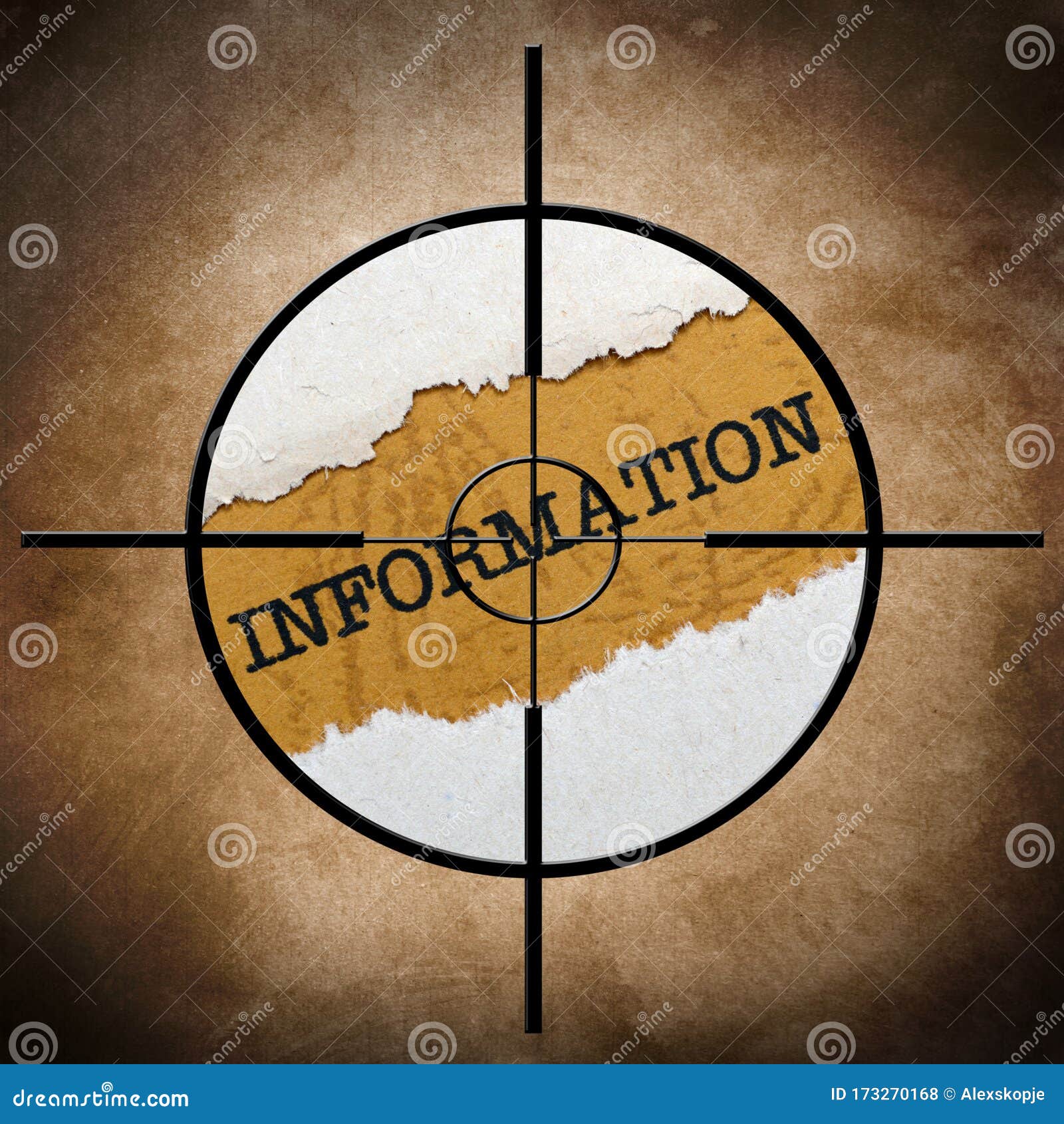 Information target stock photo. Image of info, strategy - 173270168
