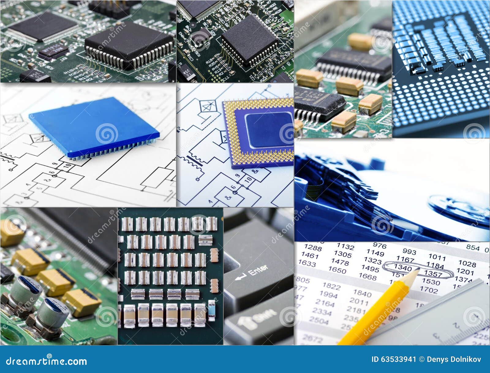 Information technologies stock image. Image of board - 63533941