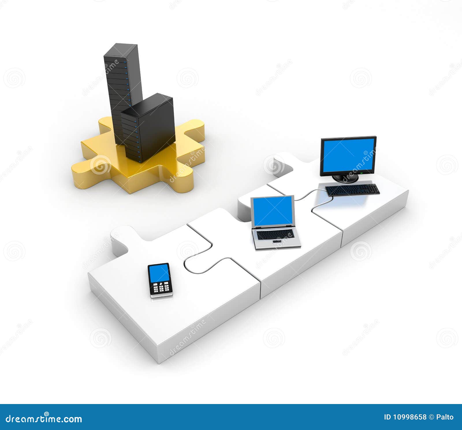 Information technology stock illustration. Illustration of ...