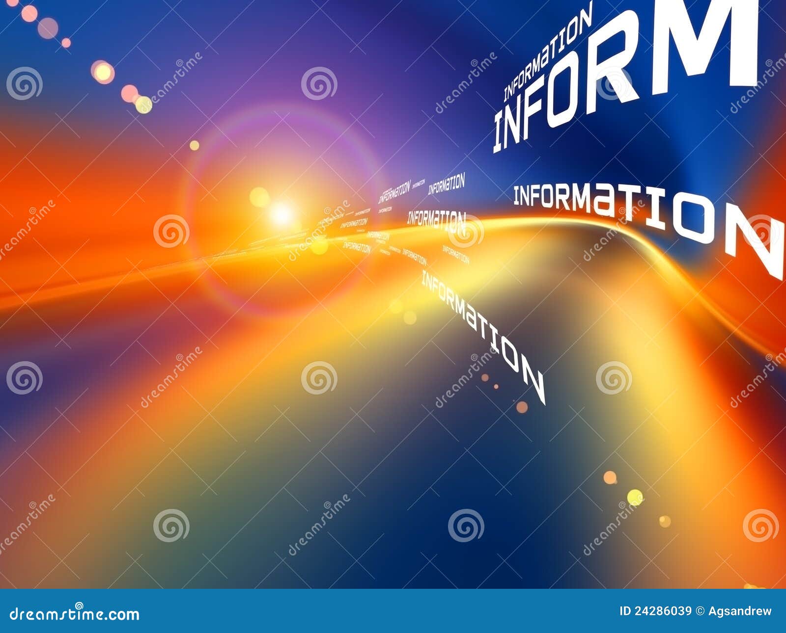 Information Technology Abstract Stock Illustration - Illustration of ...