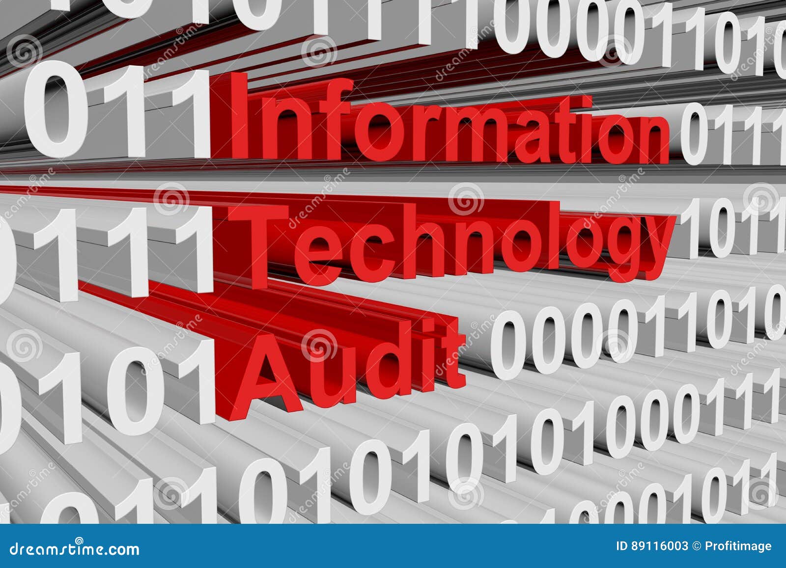 Information Technology Audit Stock Illustration - Illustration of ...