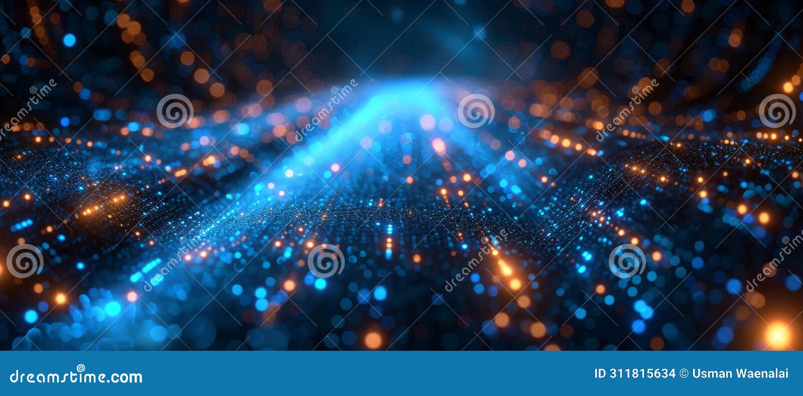 An Information Technology Background about it, Abstract, Blue Color ...