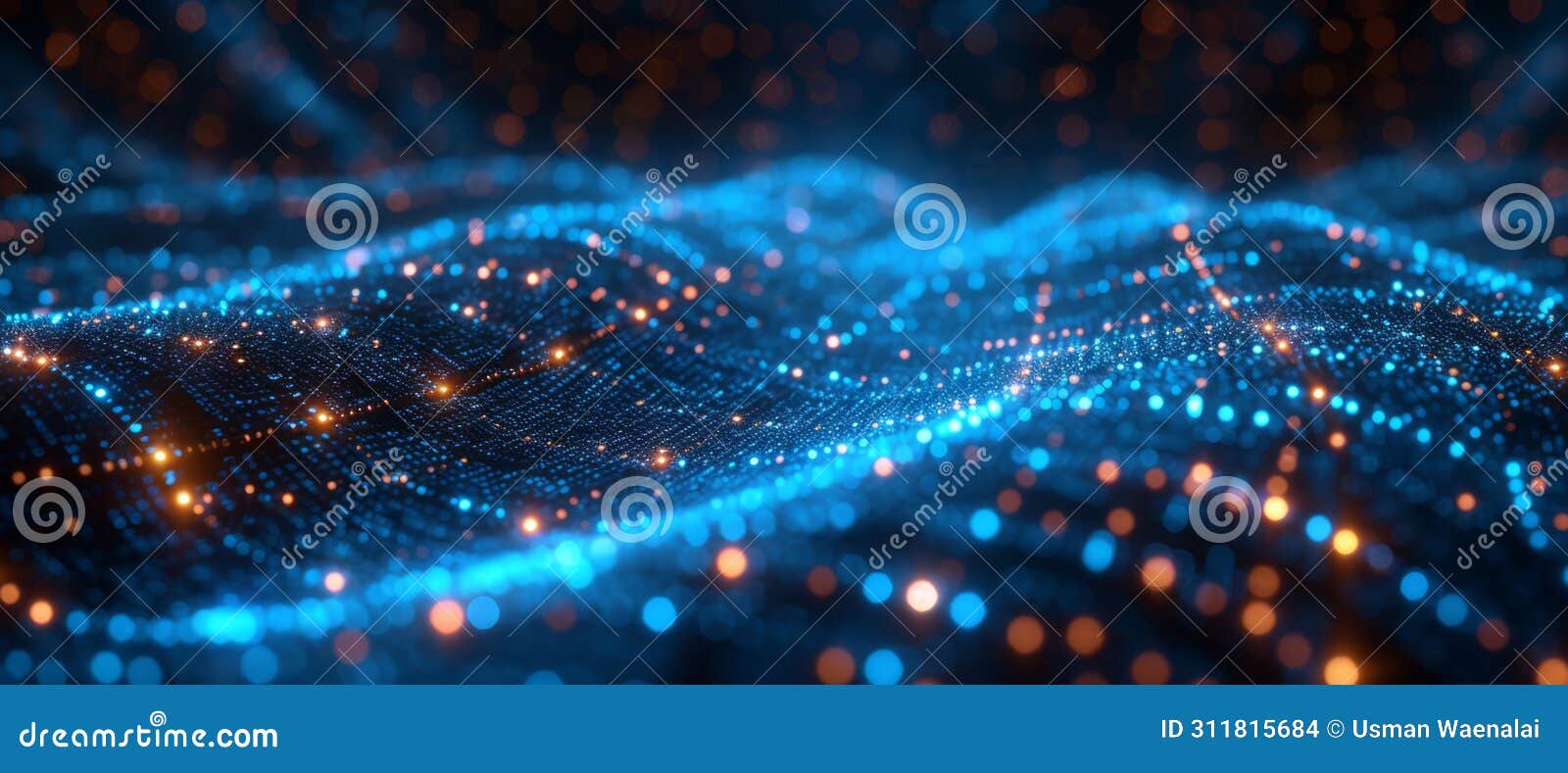 An Information Technology Background about it, Abstract, Blue Color ...