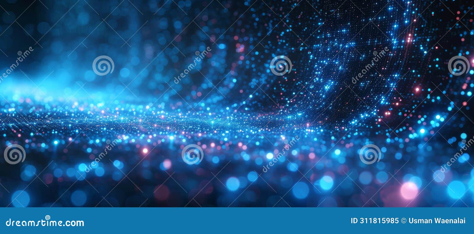 An Information Technology Background about it, Abstract, Blue Color ...