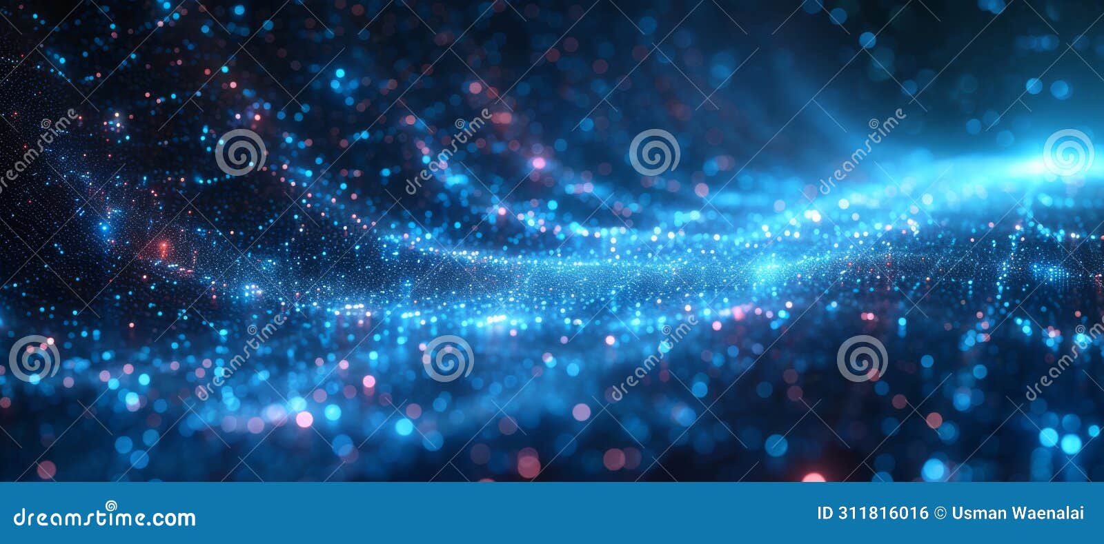 An Information Technology Background about it, Abstract, Blue Color ...