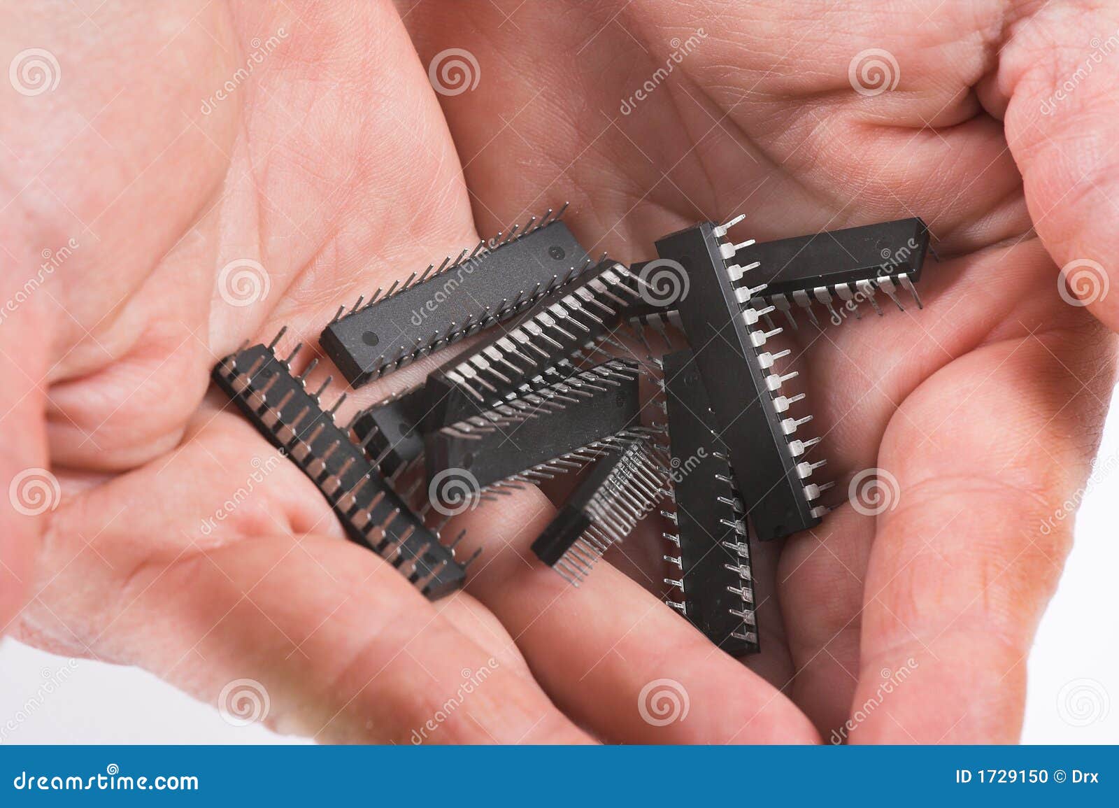 Information Technology - Chips Stock Photo - Image of concept, hardware ...
