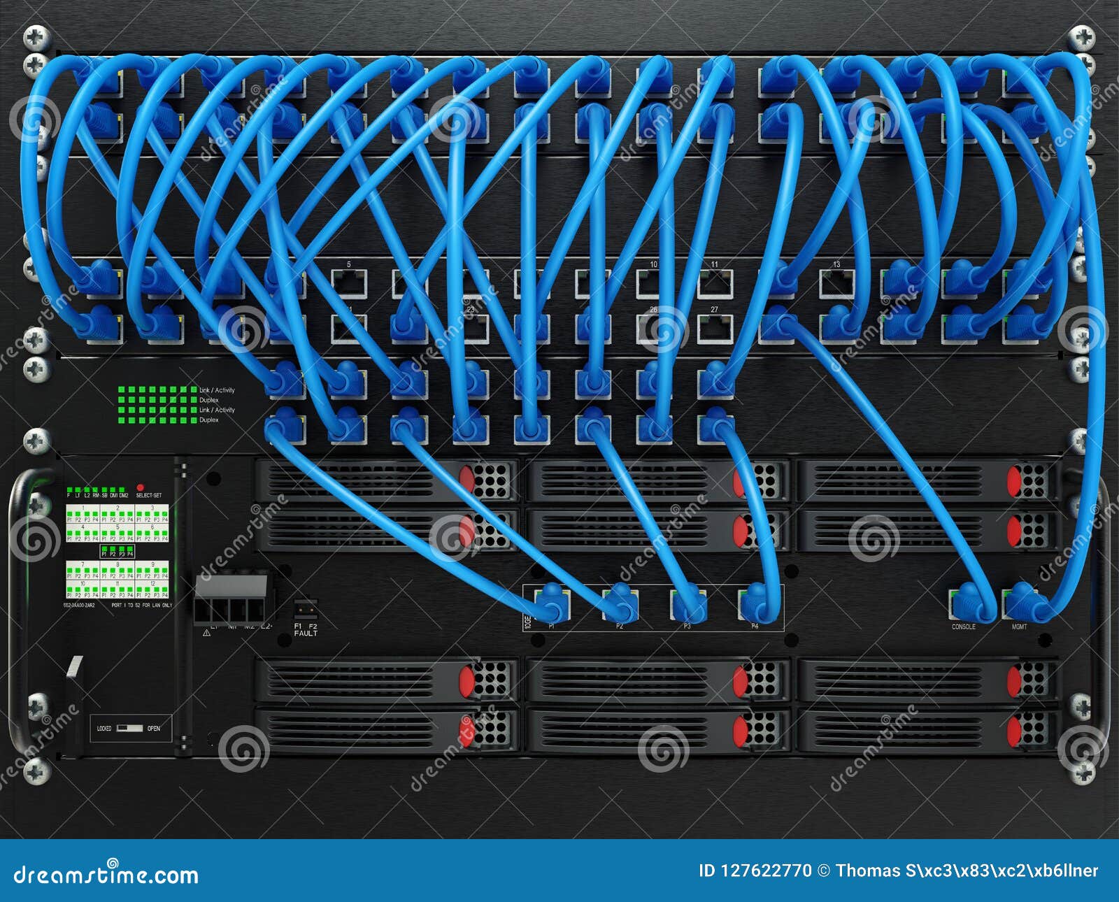 Information Technology Computer Network Stock Photo - Image of business ...
