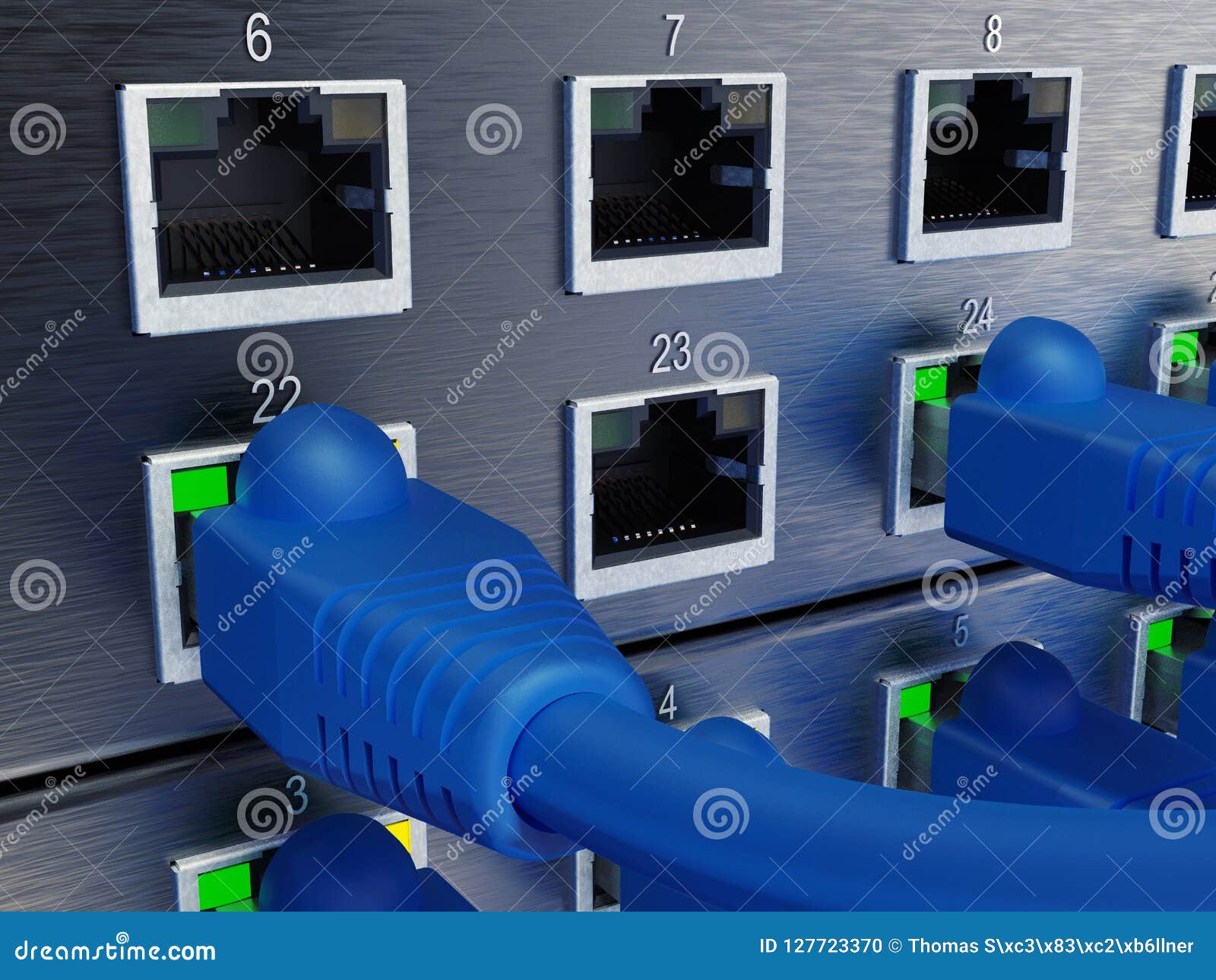 Information Technology Computer Network Stock Photo - Image of network ...