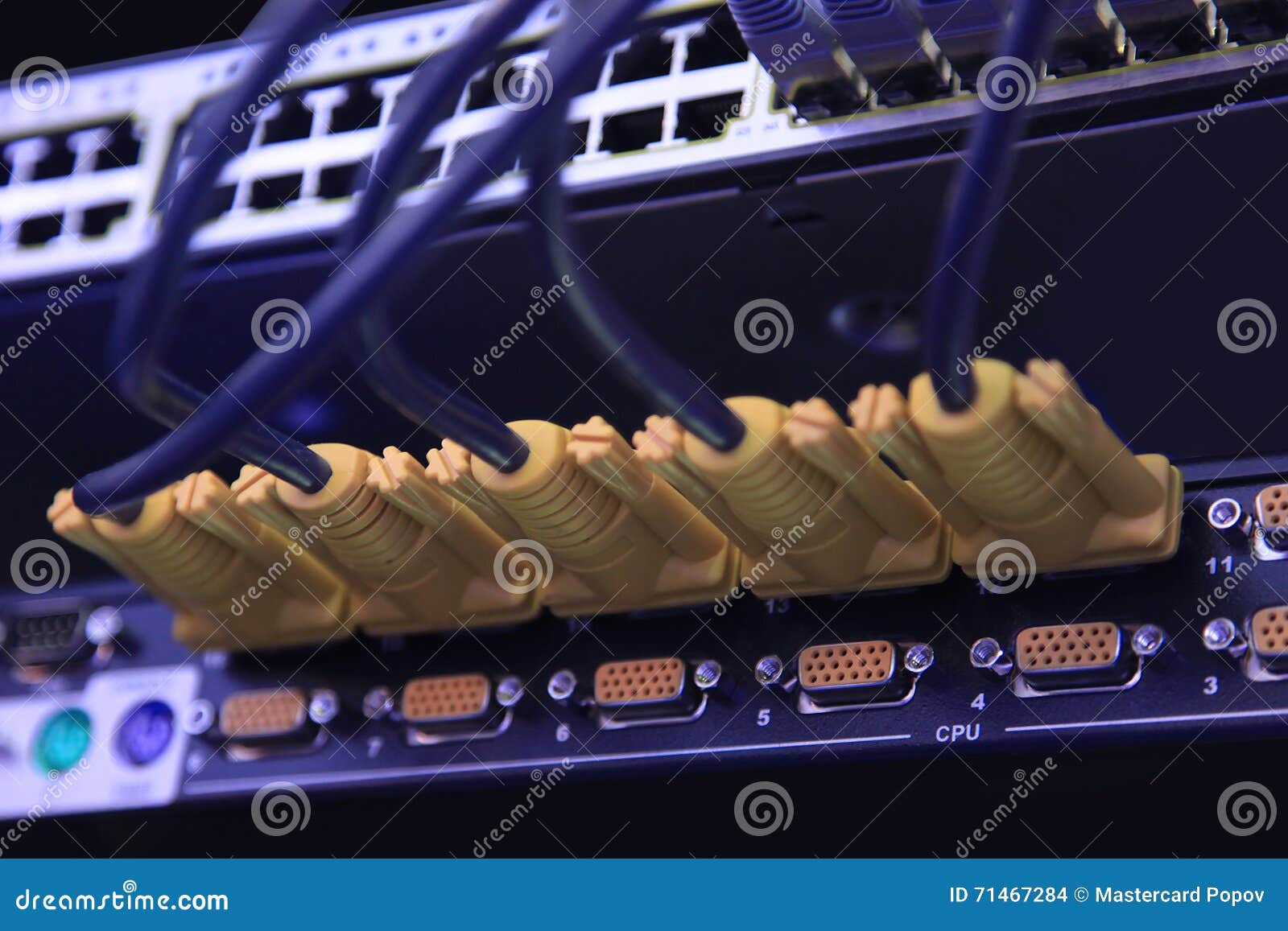 Information Technology and Computer Network. Stock Photo - Image of ...