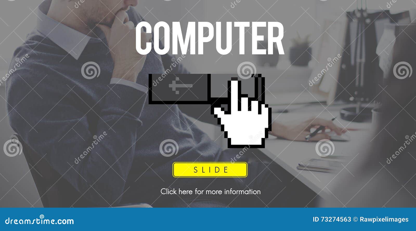 Information Technology Computer System Concept Stock Image - Image of ...