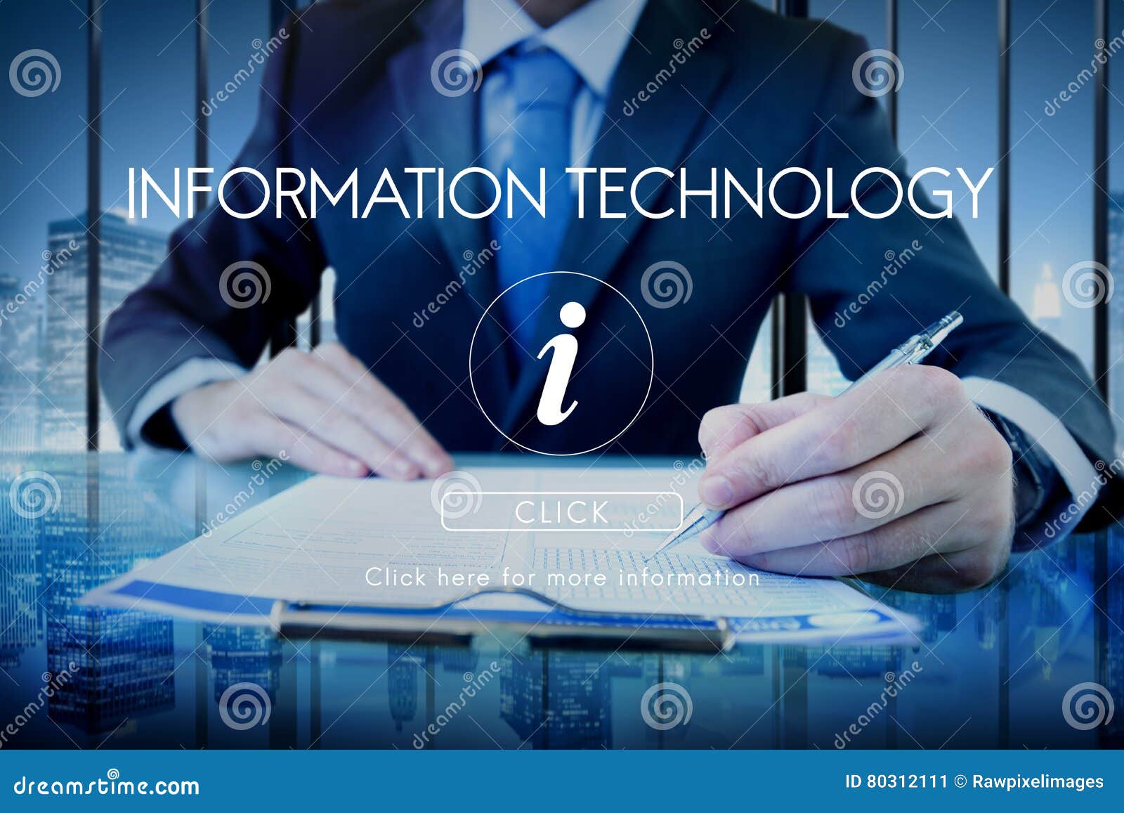 Information Technology Computer System Concept Stock Image - Image of ...