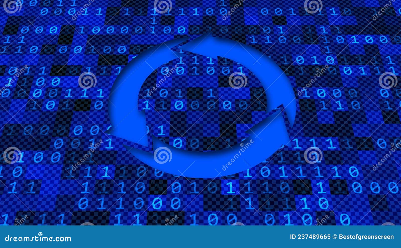 Information Technology Concept - UPDATE Sign Cut Out of Binary Code ...