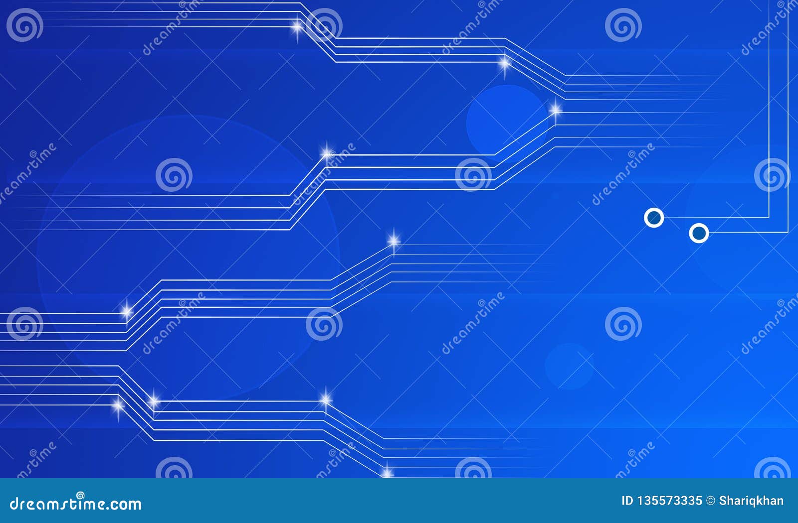 Business Abstract Blue Background Futuristic Information Technology ...