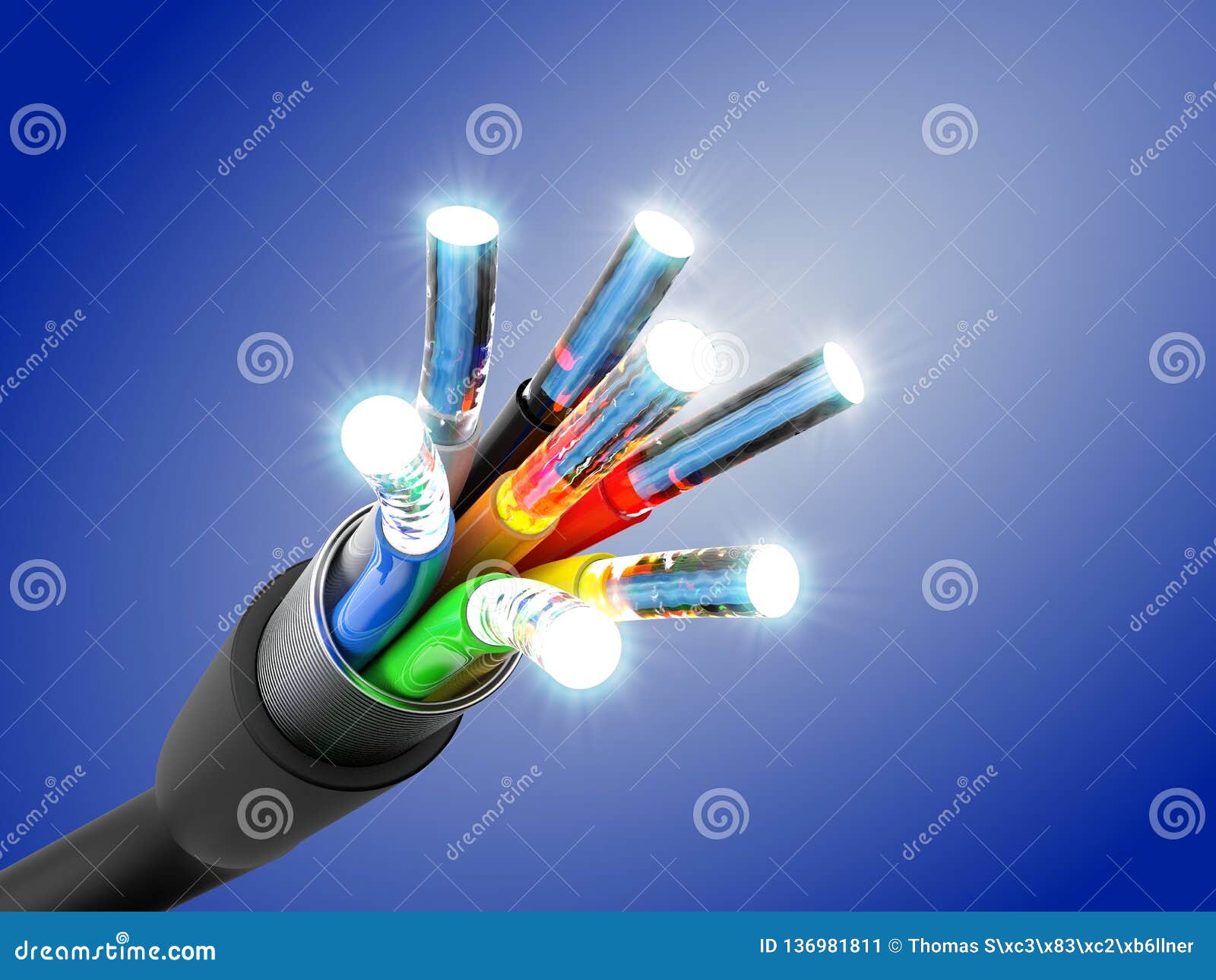 Information Technology High Speed Connection Stock Image - Image of ...