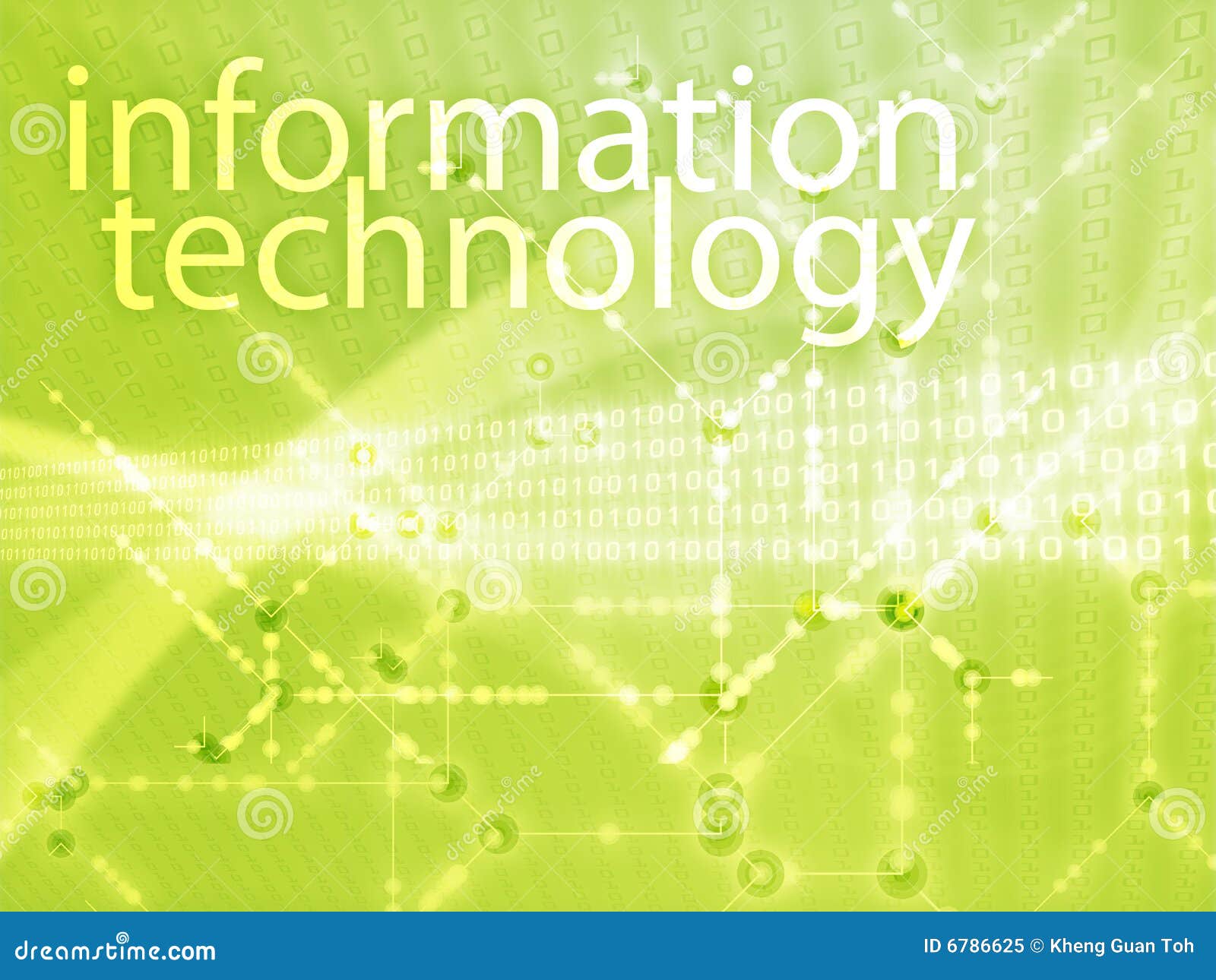 Information Technology Illustration Stock Illustration - Illustration ...