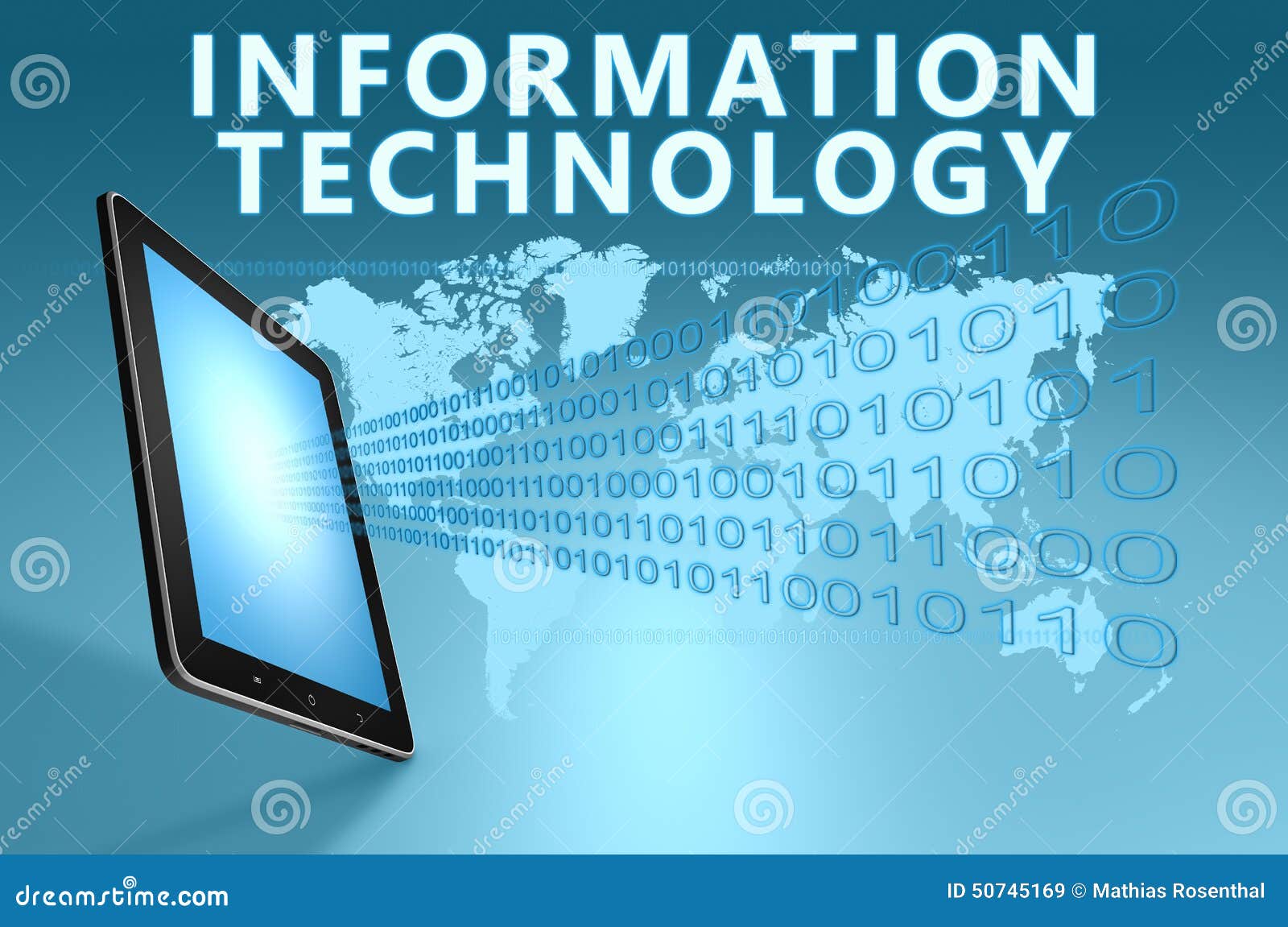 Information Technology stock illustration. Illustration of people ...
