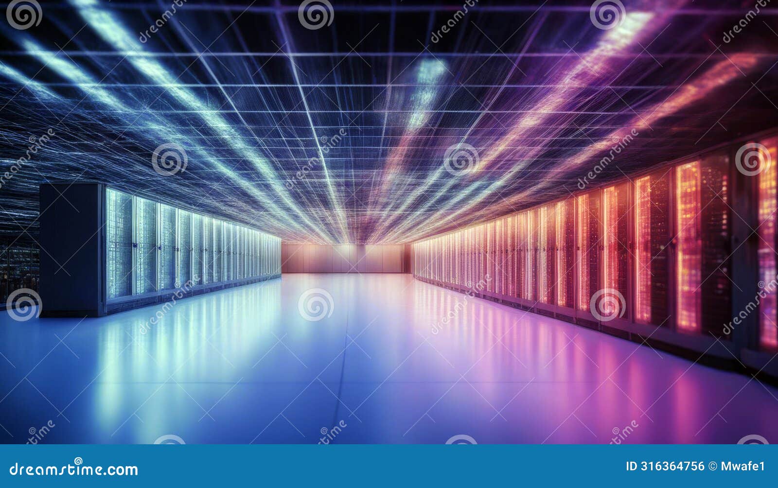 Information Technology Light Illustration Design Digital Pattern Art ...