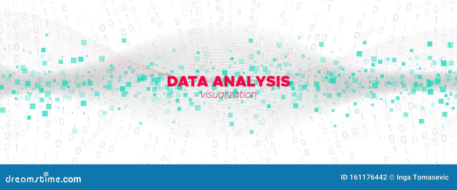 Information Technology. Matrix Vector Stock Vector - Illustration of ...