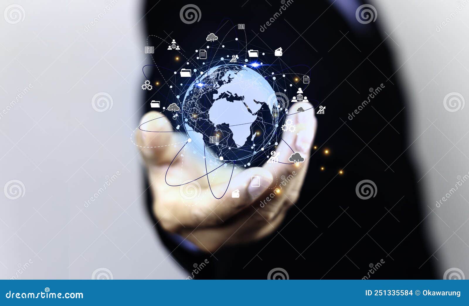 Information Technology Networks Internet Connecting Wireless Devices ...