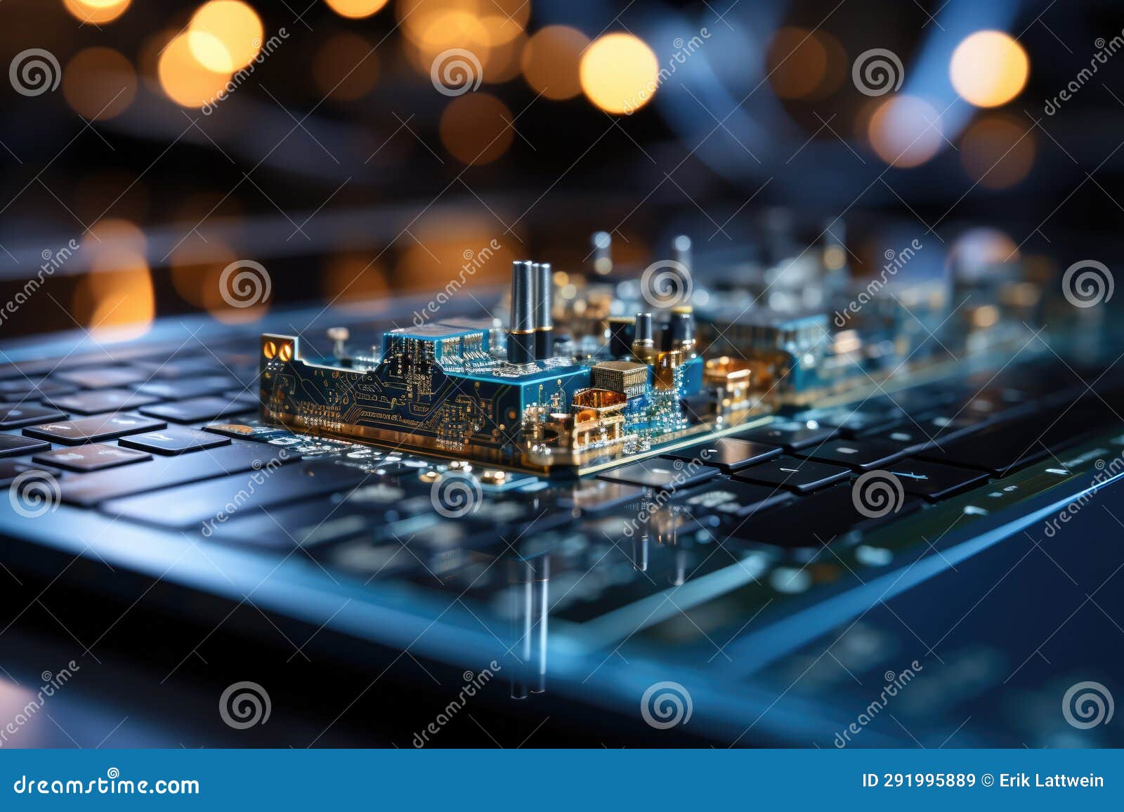 It Information Technology Themed Background Stock Photo Stock ...