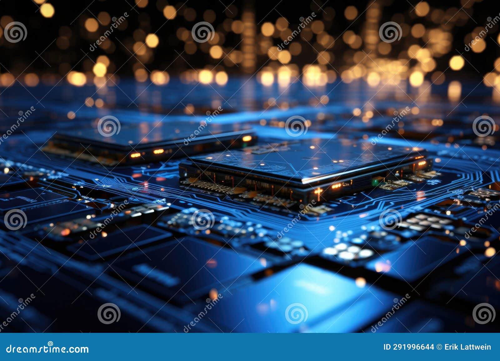 It Information Technology Themed Background Stock Photo Stock ...