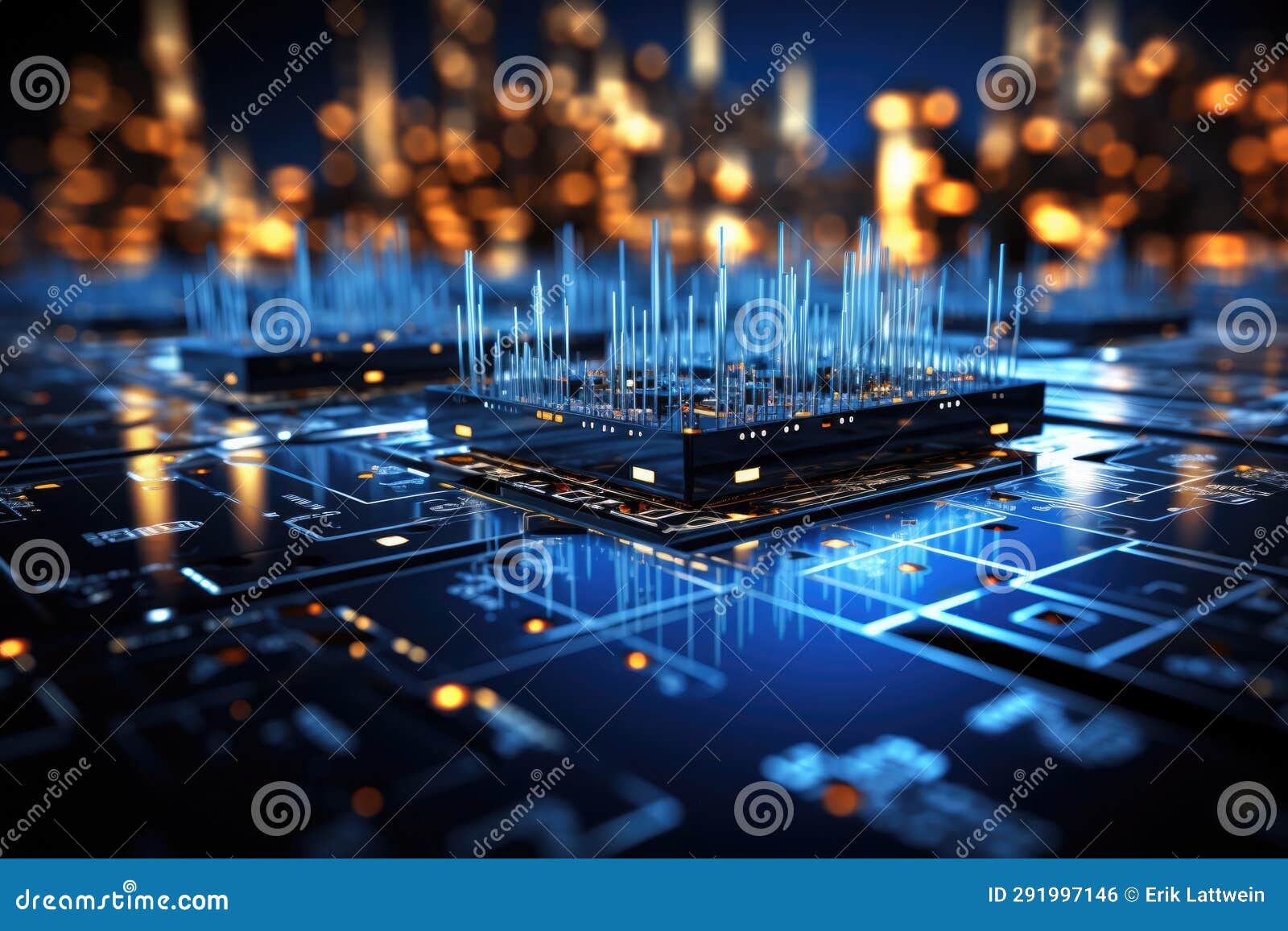 It Information Technology Themed Background Stock Photo Stock ...
