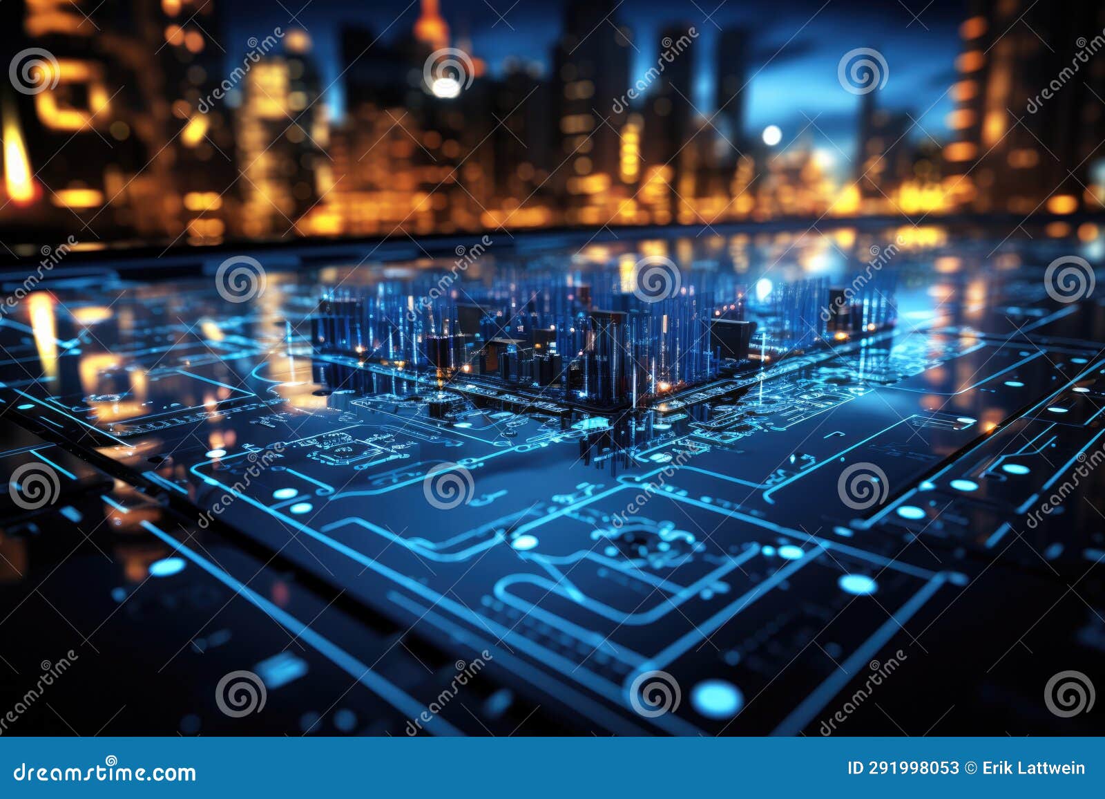 It Information Technology Themed Background Stock Photo Stock ...