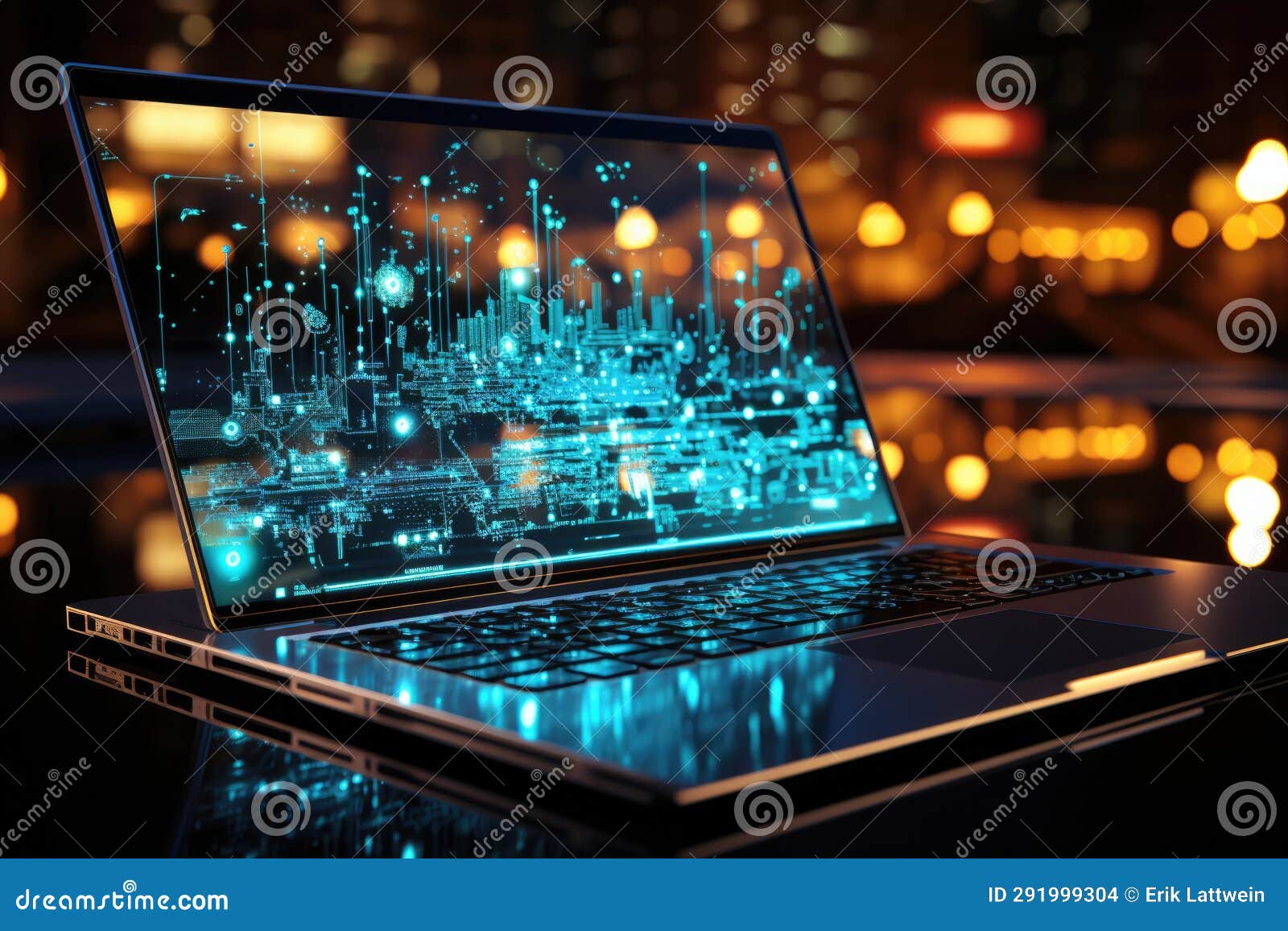 It Information Technology Themed Background Stock Photo Stock Photo ...