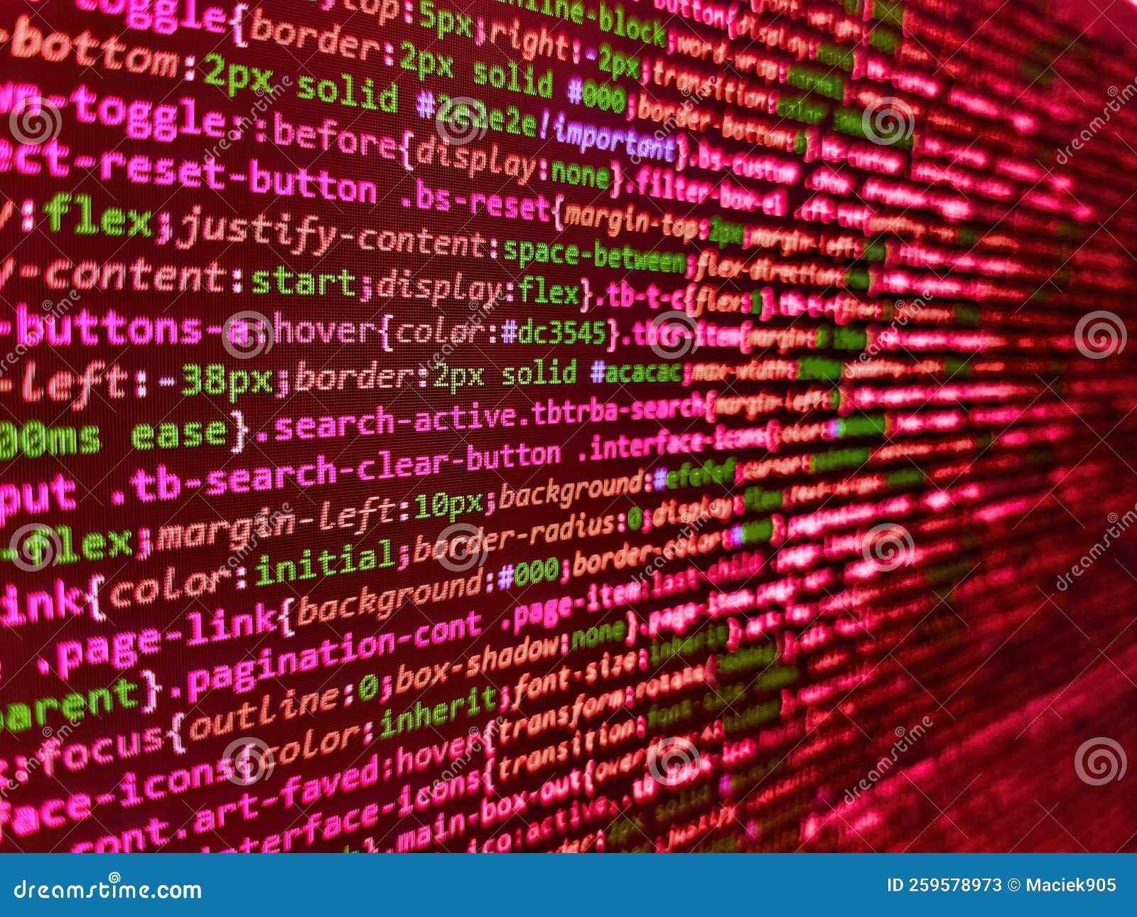 Information Technology Website Coding Standards for Web Design. Coding Programmer Abstract ...