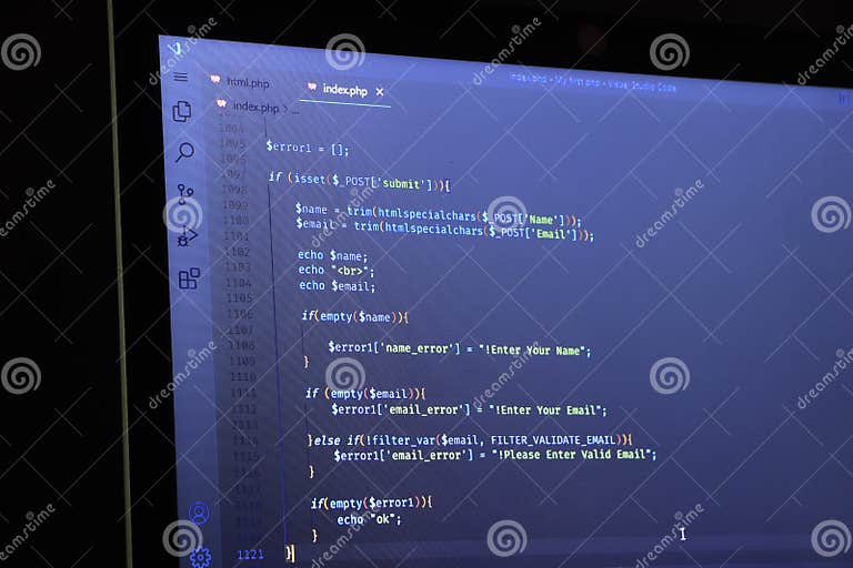 Information Technology Website Coding Standards for Web Design Programmer Developer Screen Stock ...