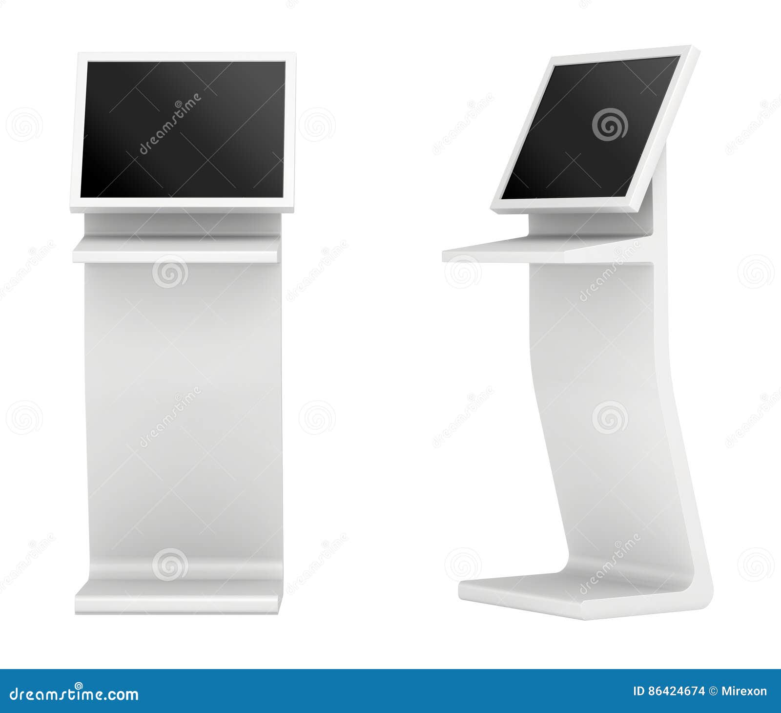 Information Terminal Royalty-Free Stock Photo | CartoonDealer.com #9834339