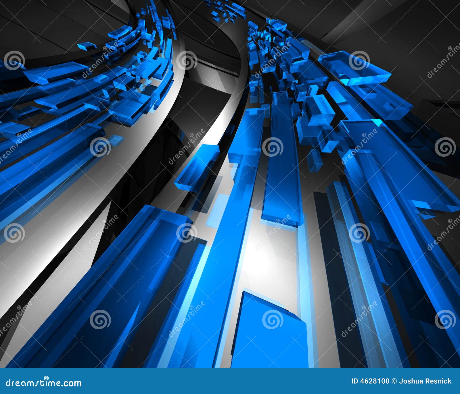 Information traffic Blue stock illustration. Illustration of blue - 4628100