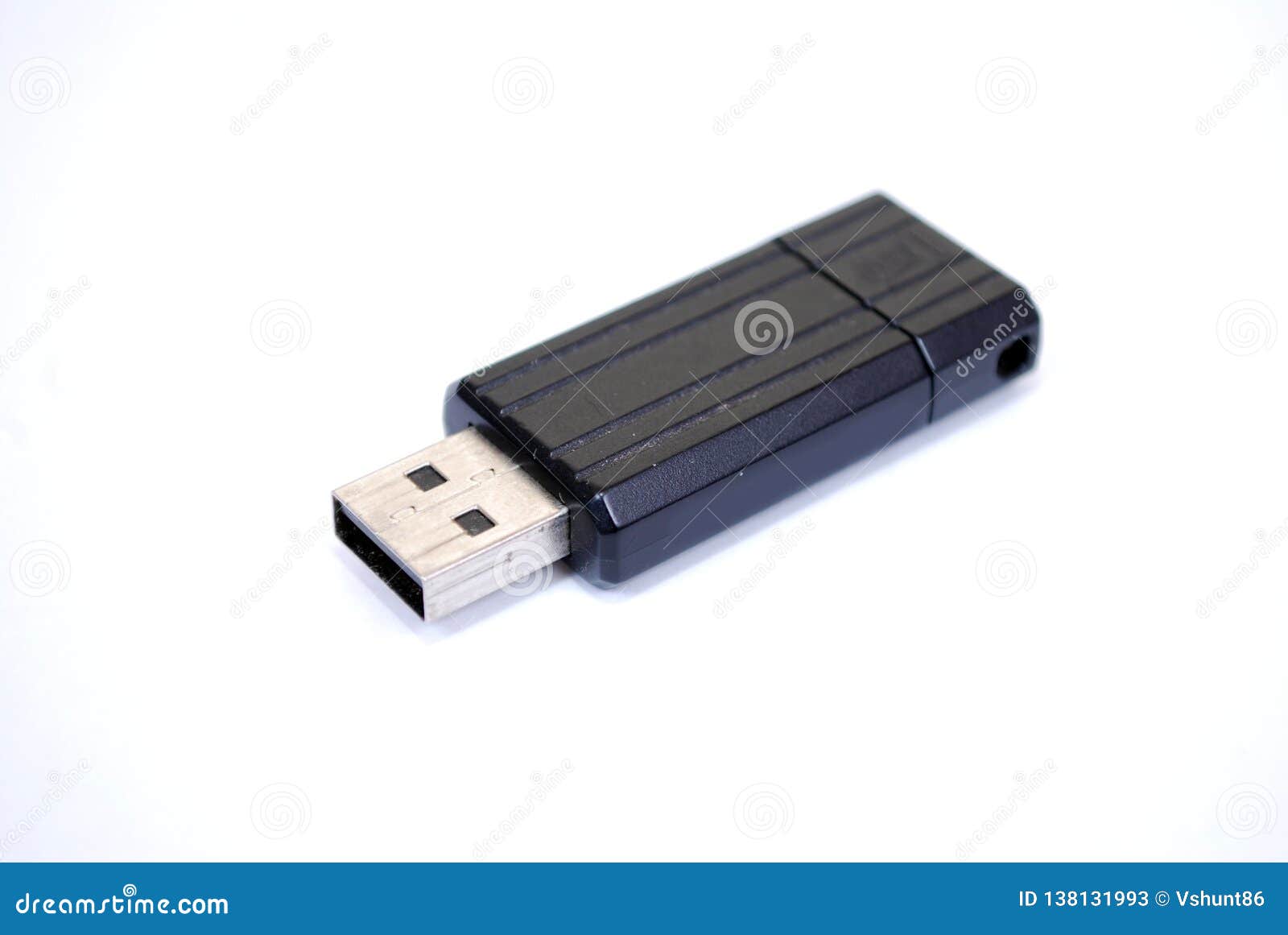 Information USB Drive. a Small Removable Hard Drive for the Computer ...