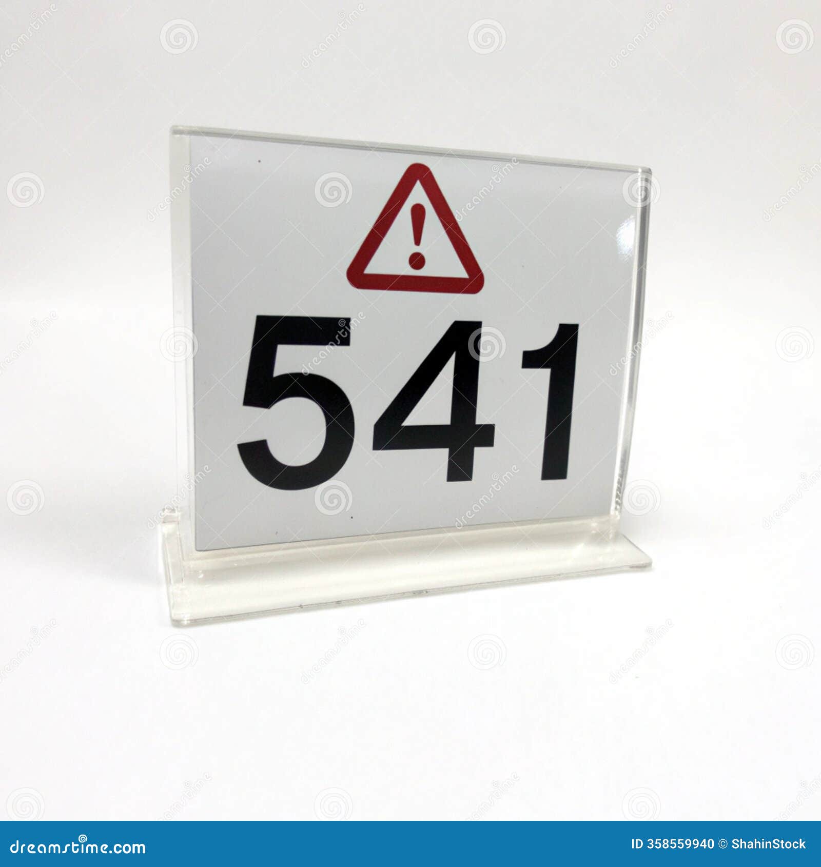 Information Warning on White Background Stock Illustration ...
