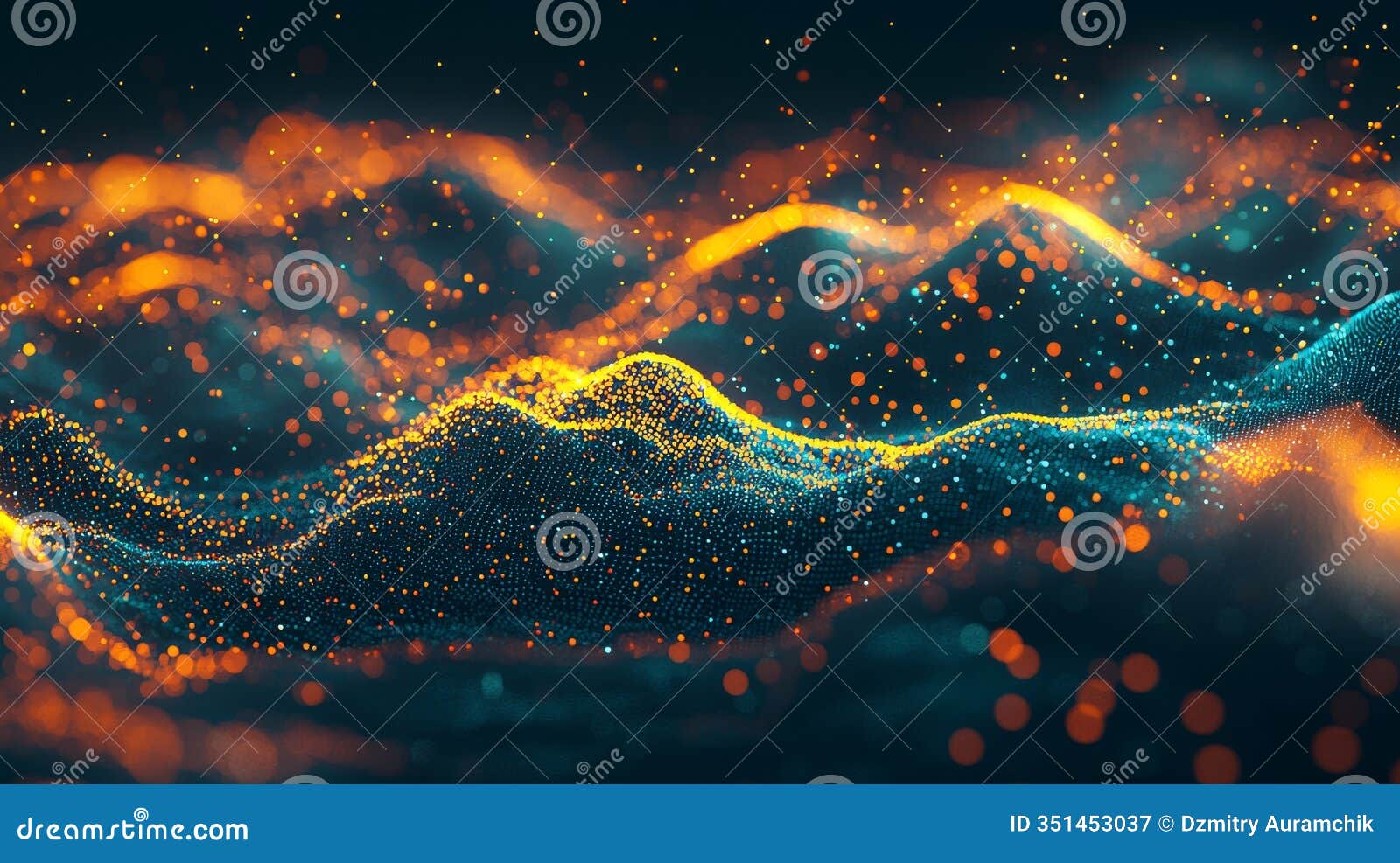 Information Waves, Analytical Data, a Sequence of Points, Data Flow ...