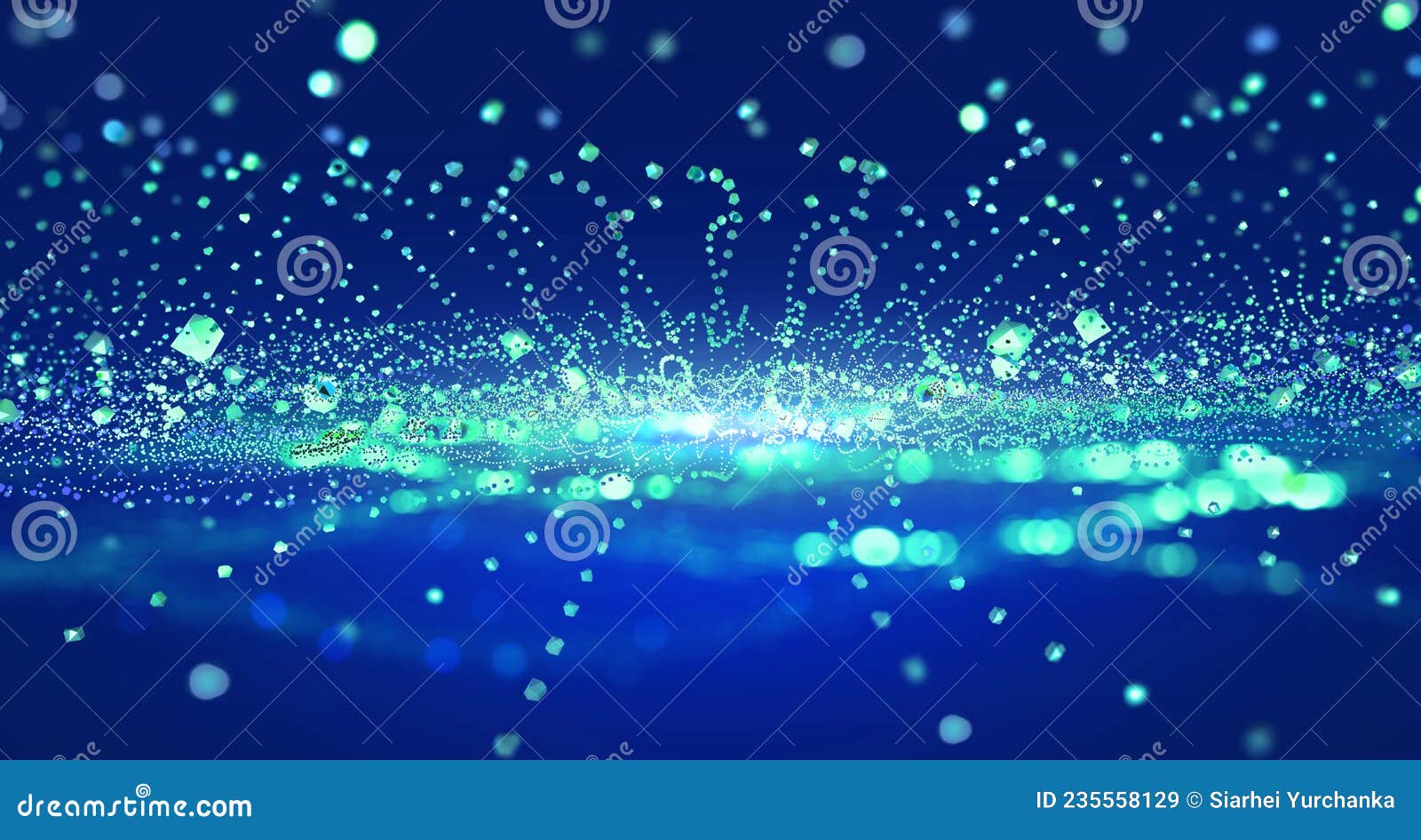 Information Waves, Analytics Data, Field Of Successive Points, Data ...