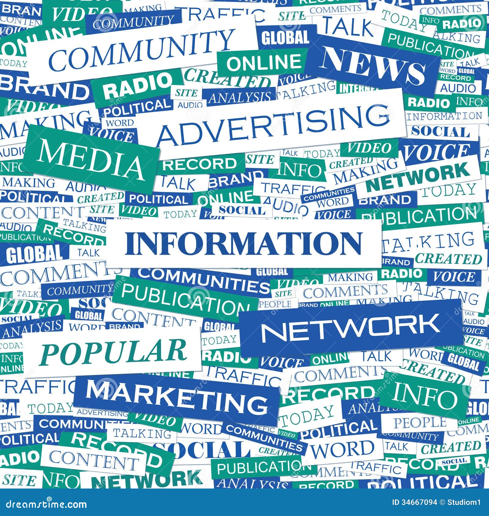 Information stock vector. Illustration of abstract, concept - 34667094