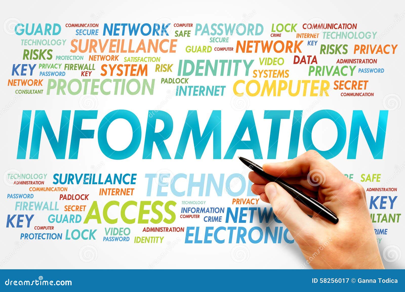 INFORMATION stock image. Image of binary, presentation - 58256017